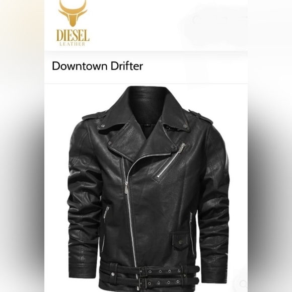 Diesel | Jackets & Coats | Nwt Diesel Downtown Drifter Biker Jacket ...